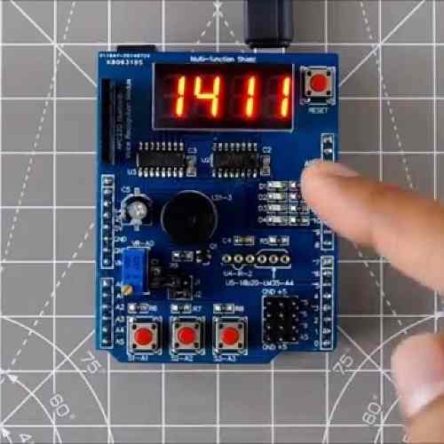 Shield Arduino De Aprendizado Multifunção – ARDUXOP